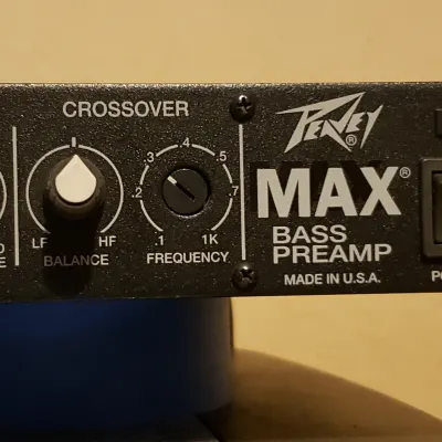 Peavey Max Bass Preamp 90's Black | Reverb Australia