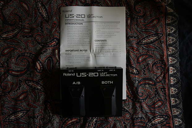 Roland US-20 dual midi splitter | Reverb