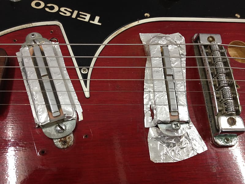 Teisco V2 pickups set 1968 Chrome | Reverb