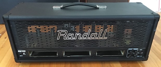 Randall RM100 MTS 100W Head Modular Egnater W/Footswitch | Reverb