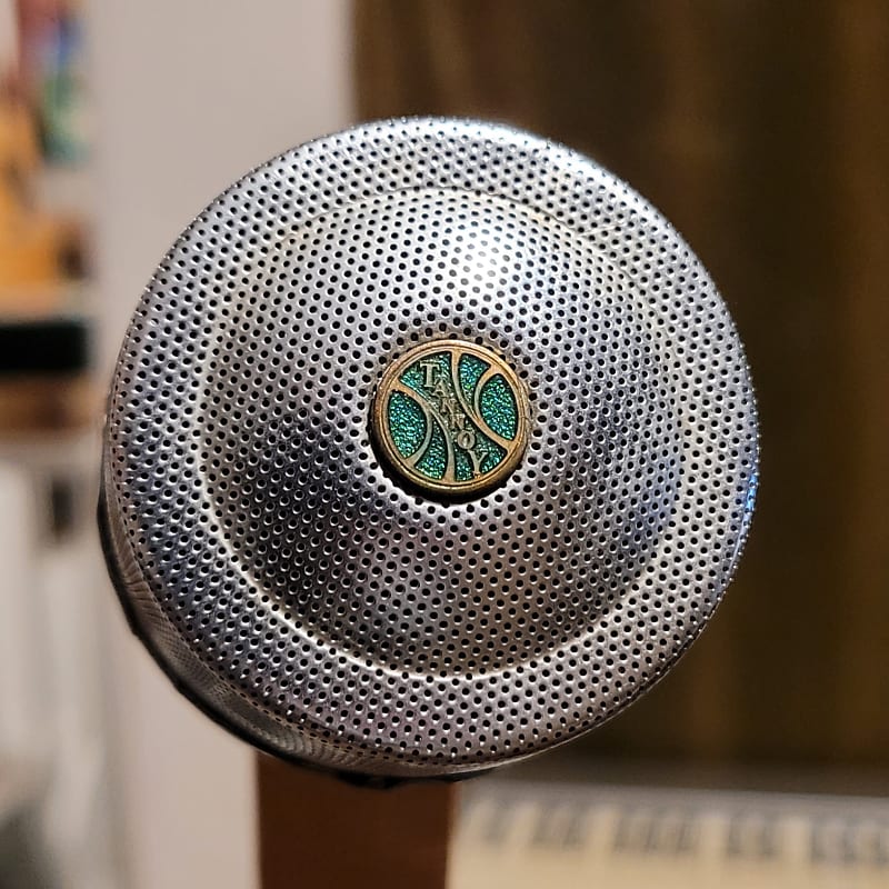 Vintage Rare Tannoy Ribbon Microphone Mic - Sweet Rich and | Reverb