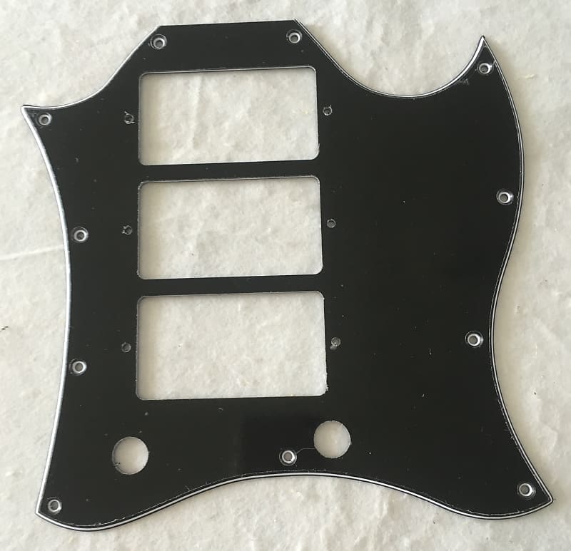 Custom For Gibson SG Standard 3 Pickup Guitar Pickguard,3 Ply | Reverb