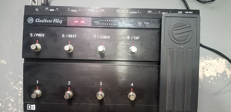 Native Instruments Guitar Rig Rig Kontrol 3 Black | Reverb