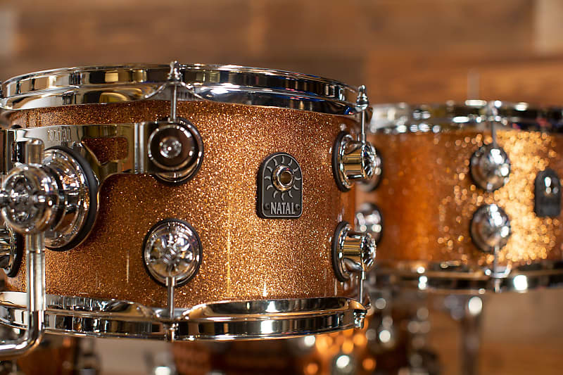 NATAL CAFE RACER SHELL BANK, CHAMPAGNE SPARKLE - BUILD | Reverb UK