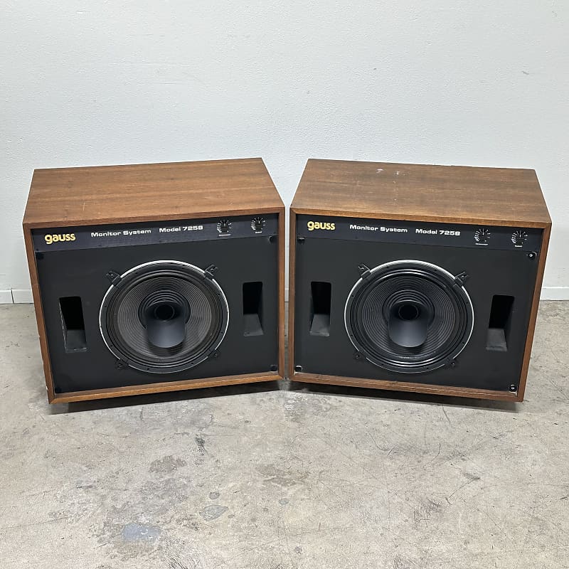 Gauss 7258 Ceres Monitor/Speaker System (Pair) | Reverb Australia
