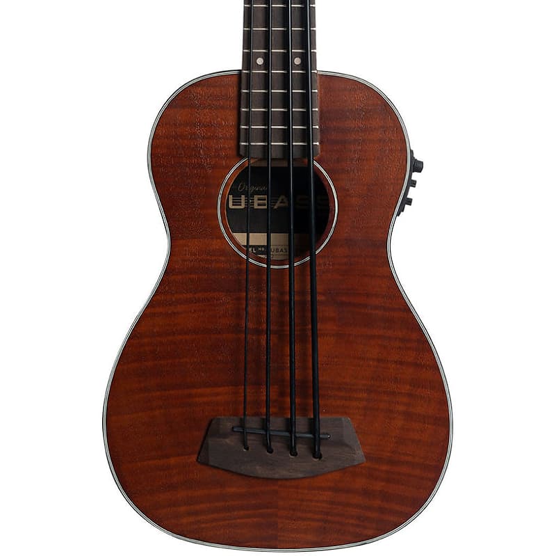 Kala U-Bass Exotic Mahogany Left-Handed Acoustic-Electric | Reverb