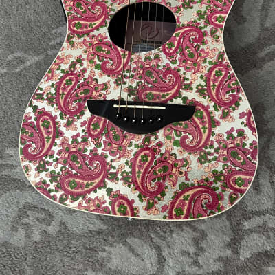 Fender Telecoustic - Paisley RARE | Reverb