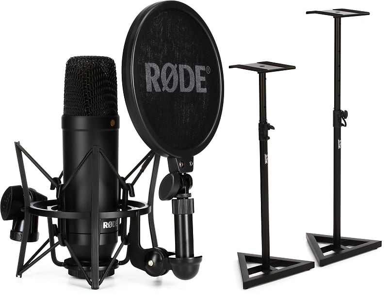 Rode NT1 Kit Condenser Microphone with SM6 Shock Mount and | Reverb