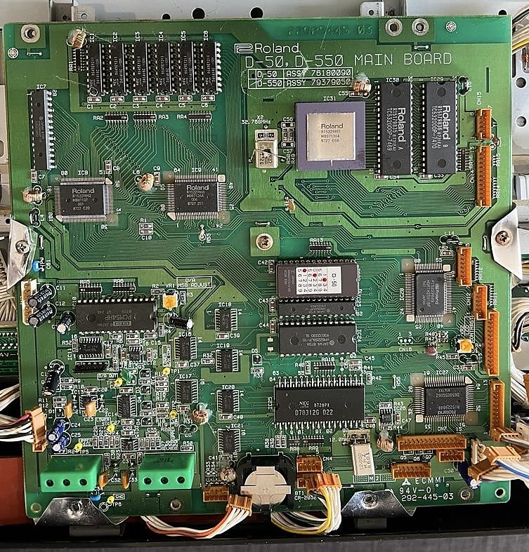 Roland D-50 / D-550 Main Board | Reverb