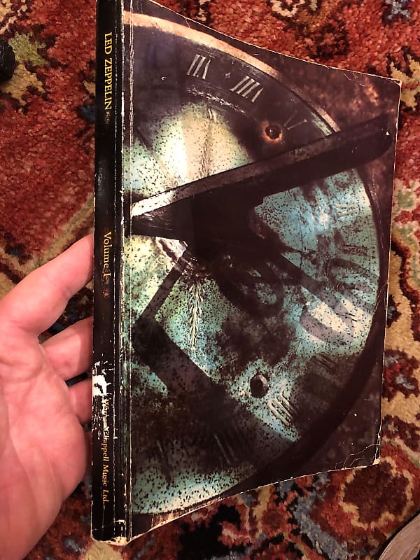 Led Zeppelin Volume 1 Complete Transcribed Scores Songbook | Reverb