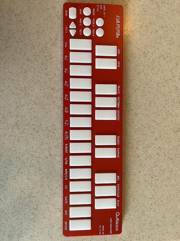 Keith McMillen Instruments QuNexus Red 2021 Red | Reverb