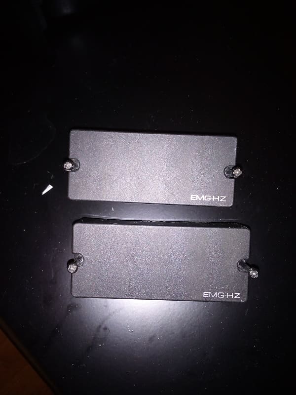 emg hz 35hz soapbar passive bass guitar pickups humbucker set | Reverb