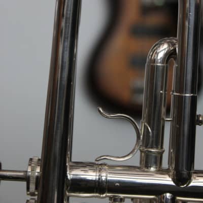 Calicchio 1S7 Bb M/L Trumpet NOS Los Angeles 1978 Silver | Reverb