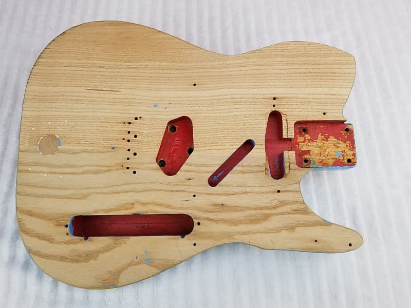 1952 Fender Telecaster Body - 100% Genuine - Modified | Reverb