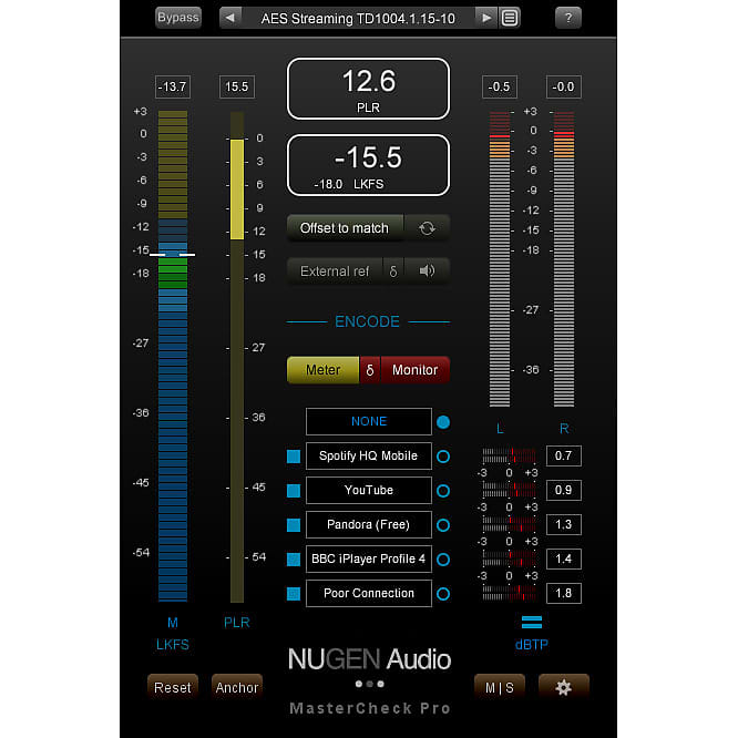 NUGEN Audio MasterCheck | Reverb