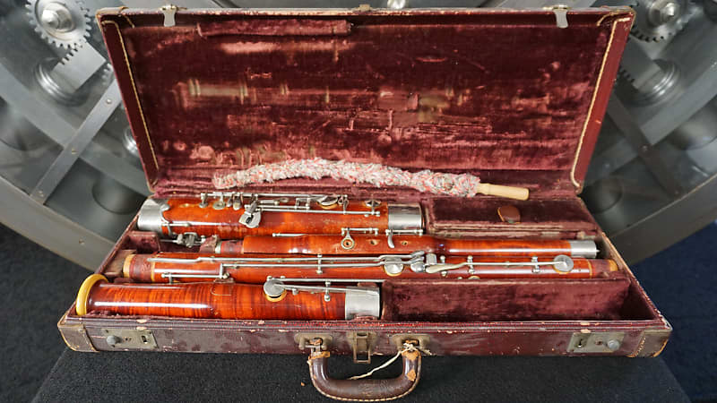 Kohlert German Maple Bassoon made for C.G. Conn | Reverb