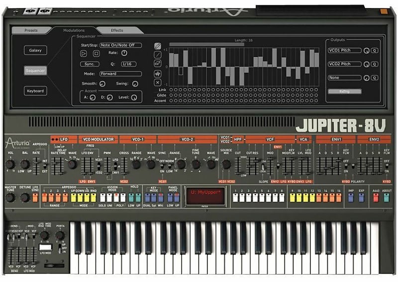 New Arturia Jup-8V V4 - Jupiter 8V Virtual Synthesizer Pro | Reverb