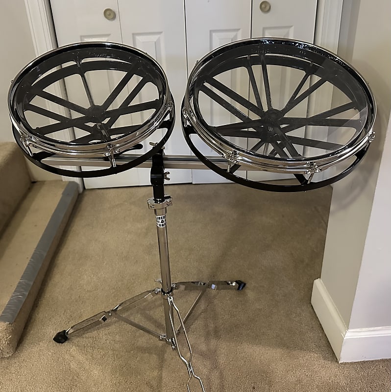 Steve Weiss Roto Tom’s 2024 - Chrome and Black | Reverb