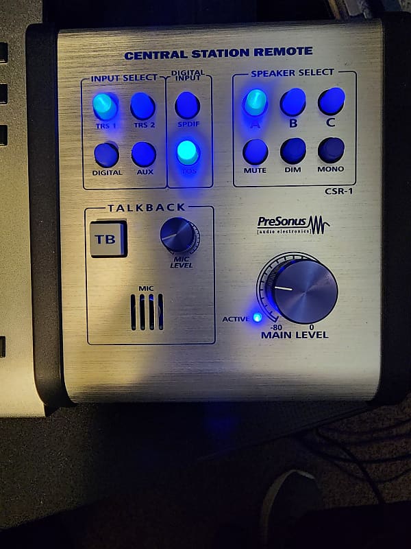 Personus Central Station Remote 2010s - Brush Nickel | Reverb