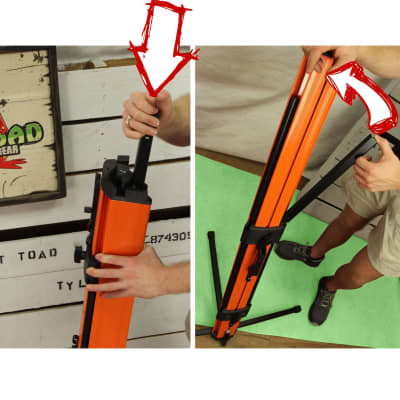 Keyboard Stand (2-Tier) with Mic Boom Arm Adapter by FAT TOAD | Reverb