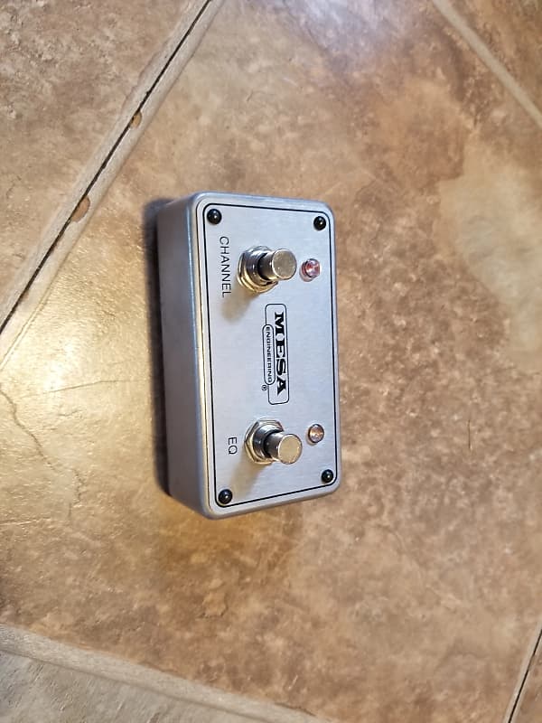 Mesa Boogie Two Button Channel/Eq Silver | Reverb