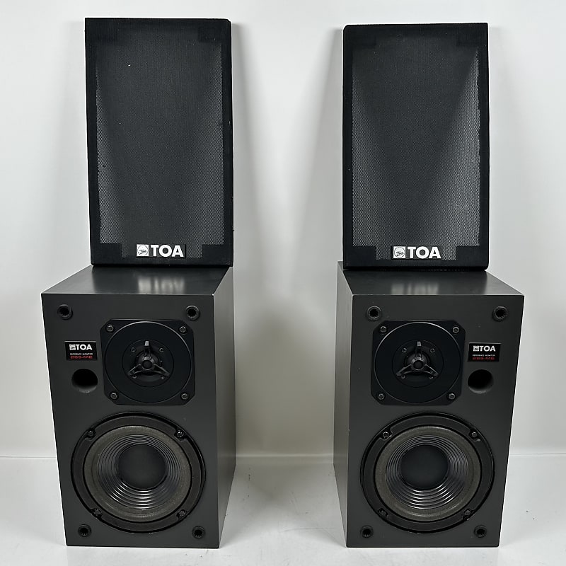 TOA 265-ME-AV Near Field Studio Speakers Pair | Reverb