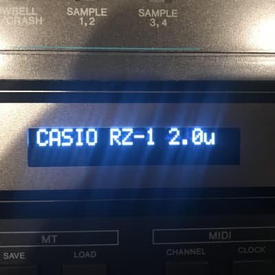 Casio RZ-1 Digital sampling, Drum machine w/ new R-Massive | Reverb