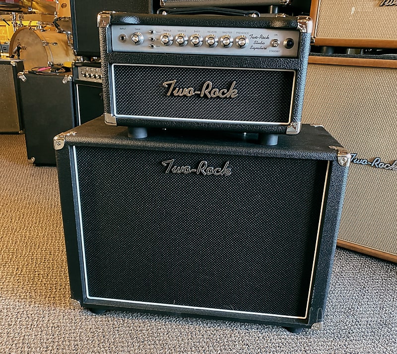 (Pre-Order) Two Rock Studio Signature Head & 1x12 Cab - Black | Reverb