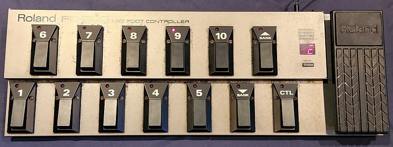 Roland FC-200 Midi Footcontroller | Reverb