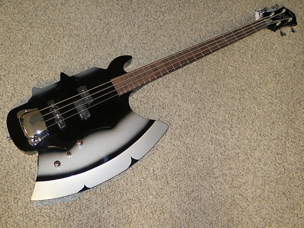 Cort Gene Simmons Axe Bass with custom gig bag KISS | Reverb