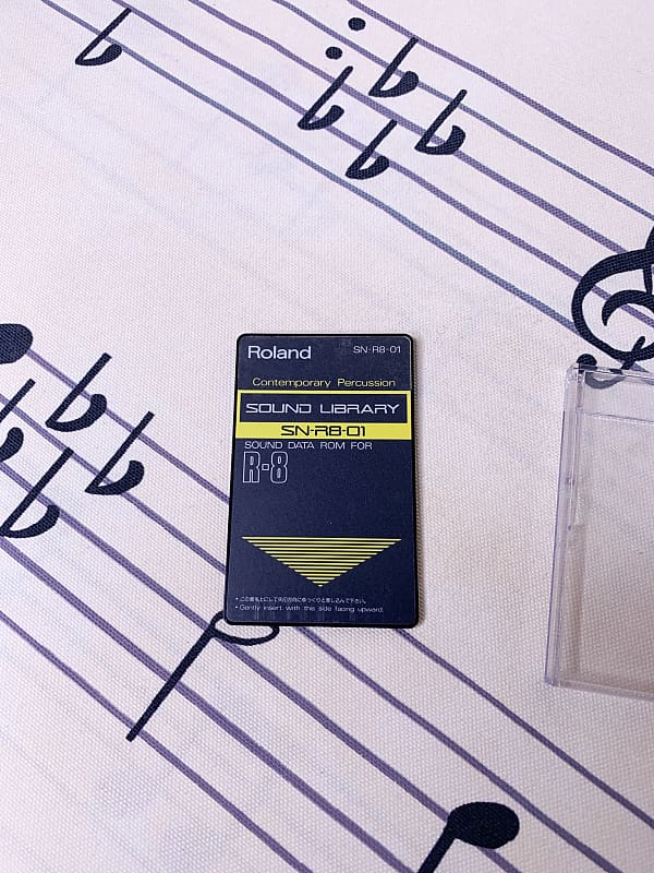 Roland PCM DATA ROM FOR R8-M SN-R8-01 Contemporary Percussion | Reverb