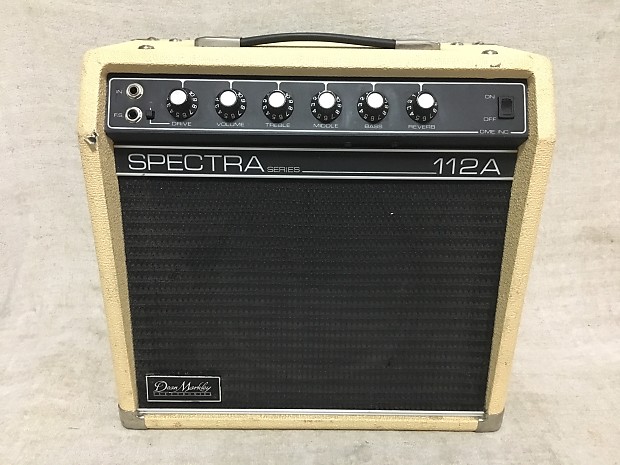 Dean Markley Electronics Spectra 112A 1980's Blonde Tolex | Reverb
