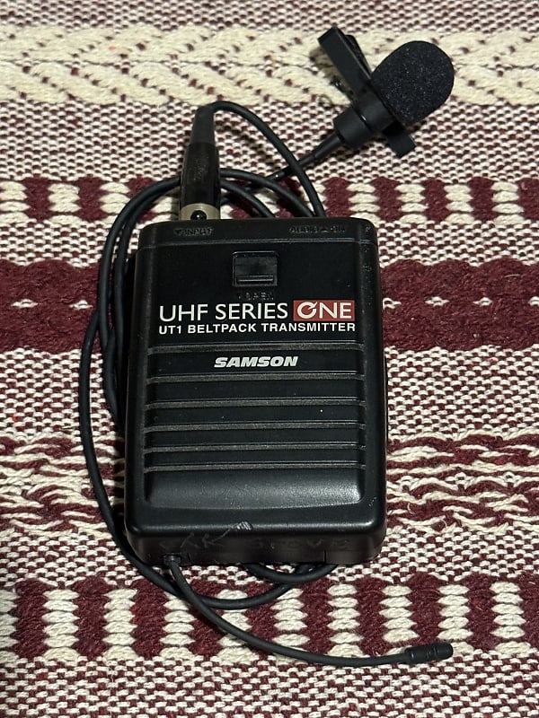 Samson UHF UT1 Series One UT1L Beltpack Transmitter w/ | Reverb