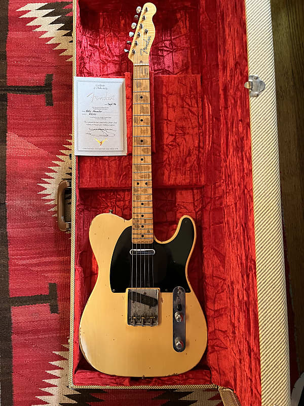 Fender Vince Cunetto era 51 Black Guard Nocaster 1996 - | Reverb