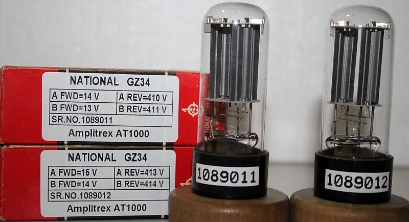 GZ34/5AR4 NATIONAL PLATE GETTER MADE IN HOLLAND AMPLITREX | Reverb
