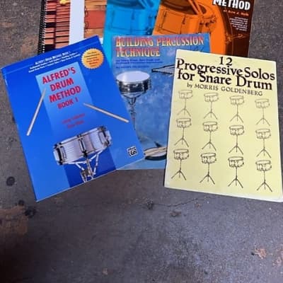 Miscellaneous Drum and Percussion Books/Workbook Lot #7 | Reverb