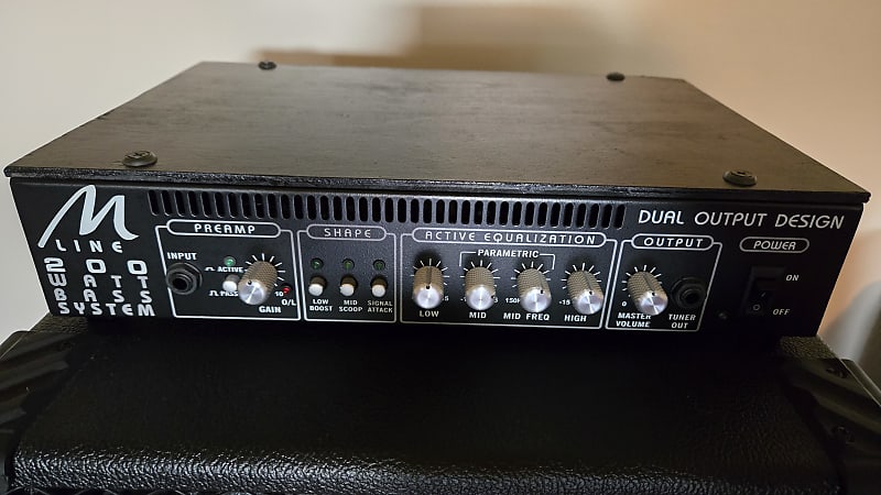 Genz Benz M-Line 200 Bass Amplifier | Reverb