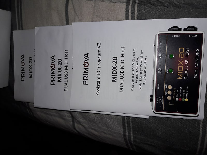 Primova Sound MIDX-20 -- MIDI interface for Boss Gp-10 and | Reverb