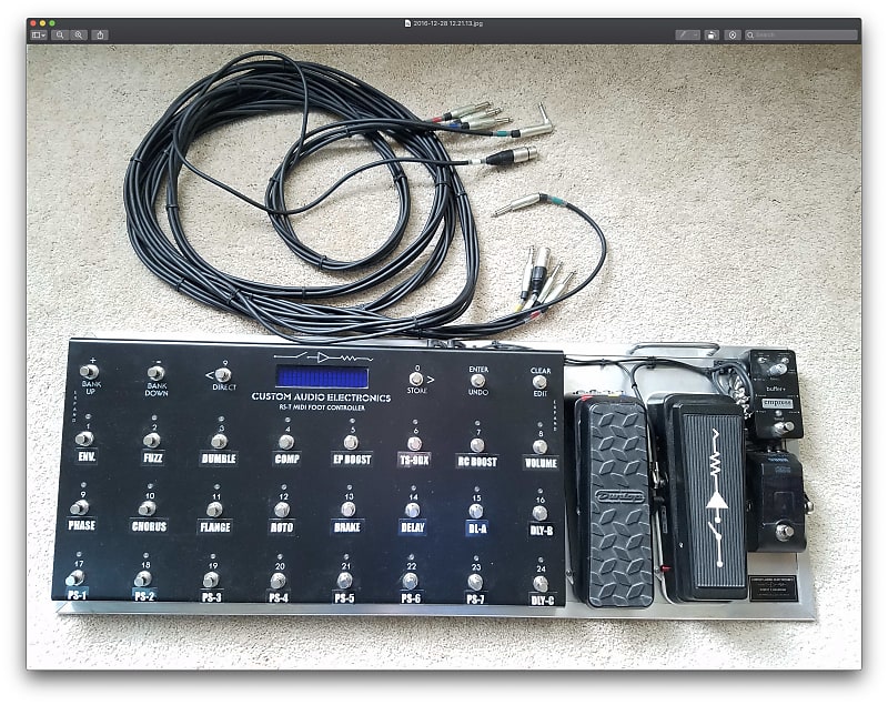 Bradshaw switching system Bradshaw switching system late 2015 | Reverb