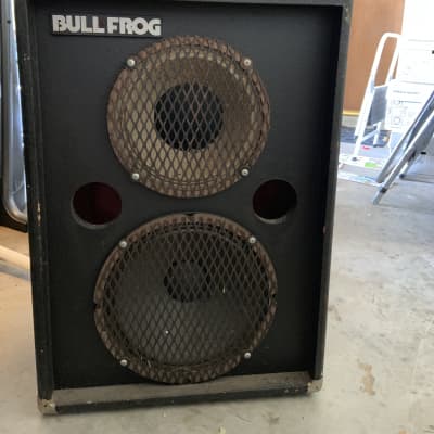 Bullfrog speaker 80's black | Reverb