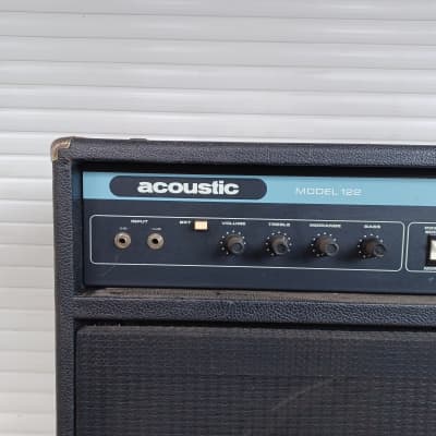 Acoustic Control Corp 122 vintage bass combo amp 1970s USA | Reverb