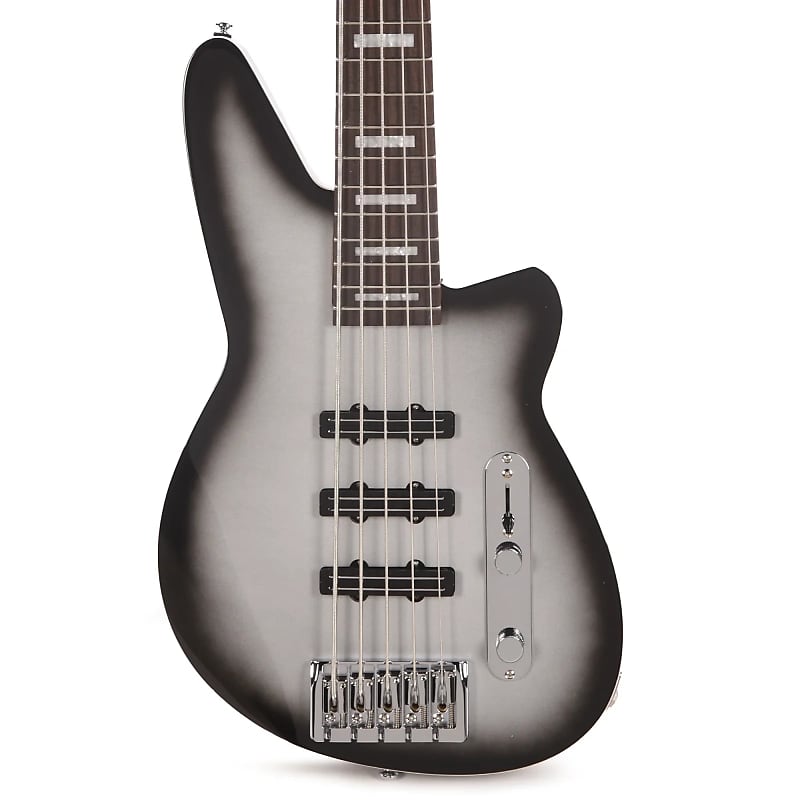 Reverend Triad 5 5-String Electric Bass - Silver Burst | Reverb