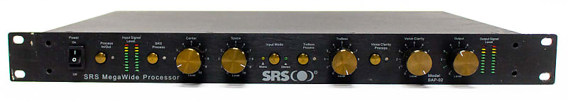 SRS MegaWide Processor Model BAP-02 Audio Imaging Rack | Reverb Canada