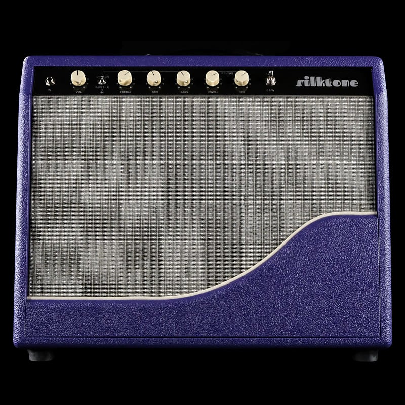 Silktone 12w KT66 Hand Wired Combo Amp - Purple Tolex with | Reverb