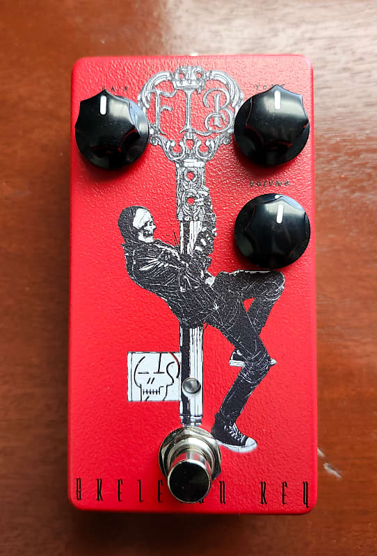 Funny Little Boxes Skeleton Key QOTSA Drive 2023 - Red | Reverb