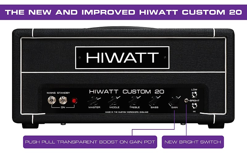Hiwatt Custom 20 'SA20' 2025 | Reverb UK