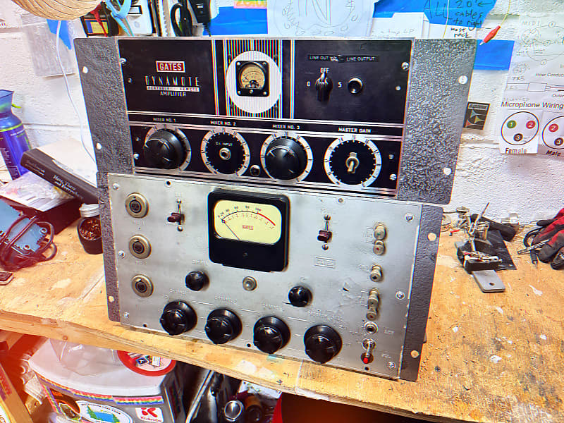 Gates Dynamote custom hand built rack ears 1950’s - | Reverb