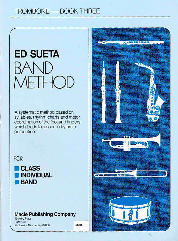Ed Sueta Band Method for Trombone Book Three | Reverb
