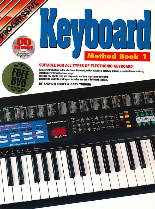 Progressive Electronic Keyboard Method Book 1 | Reverb UK