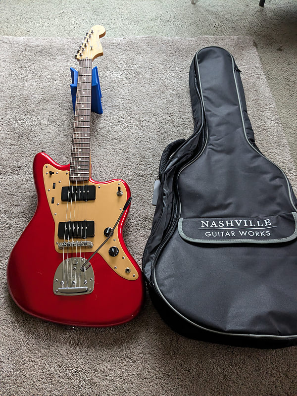 Partscaster Jazzmaster 2010s - Candy Apple Red | Reverb
